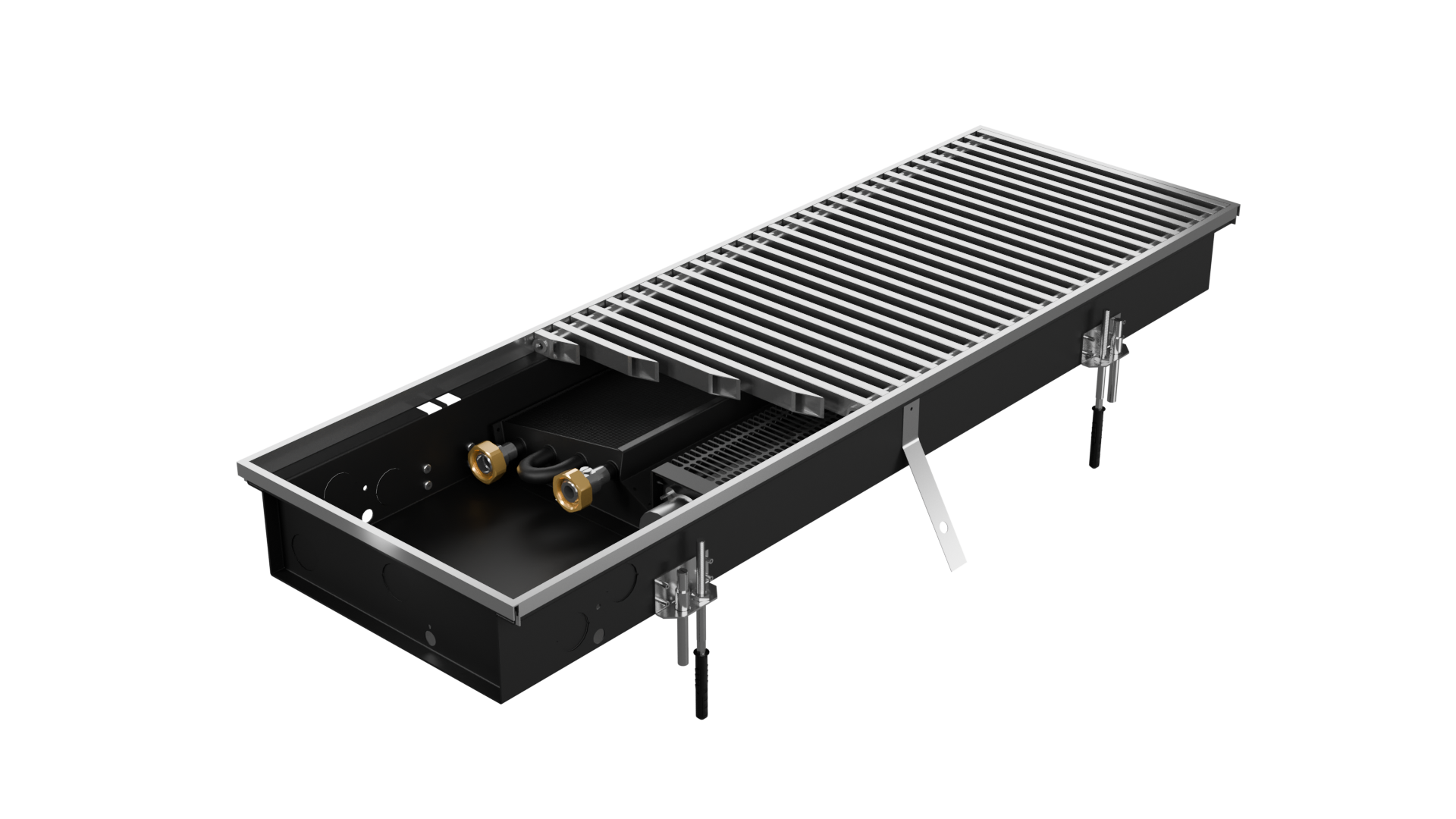 VKN2 SILENT Fan Assisted Trench Heater - VERANO GLOBAL - UK